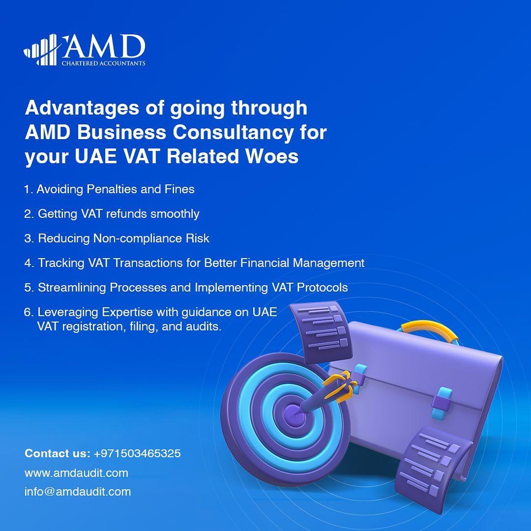 VAT Services in Dubai | VAT Consultants UAE | AMDAudit